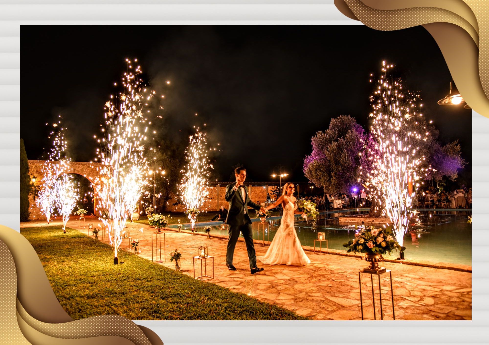 Πυροτεχνήματα Για Γάμο | Βεγγαλικά Γάμου | Dj Weddings